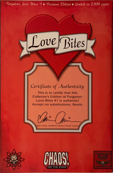 Purgatori Love Bites 1 Limited Premium Edition Comics R Us