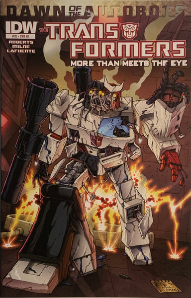 TRANSFORMERS MORE THAN MEETS THE EYE #32 COLLER RETAILER INCENTIVE COV ...