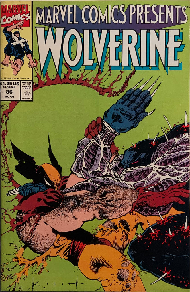 MARVEL COMICS PRESENTS (1988-1995) # 86 FIRST FULL APPEARANCE OF CYBER ...