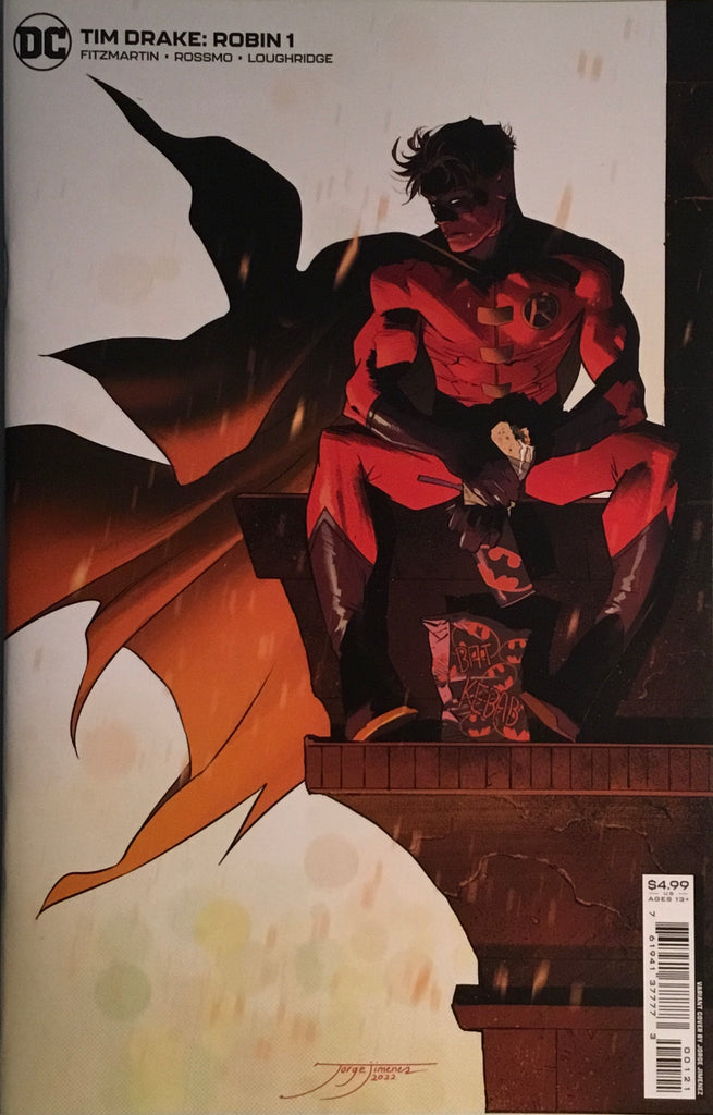 Tim Drake Robin 1 Jimenez Variant Cover Comics R Us