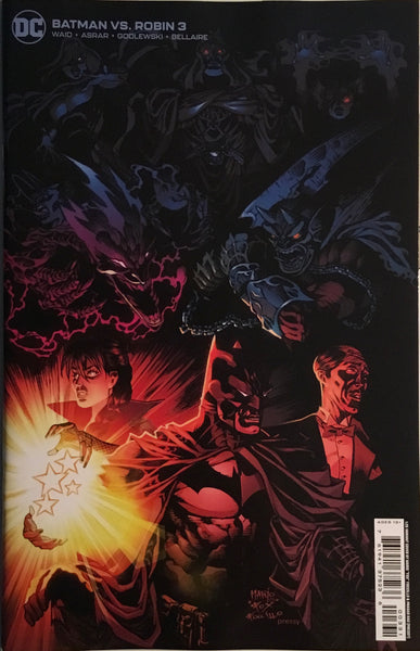 Batman Vs Robin 3 Foccillo 1 25 Variant Cover Comics R Us